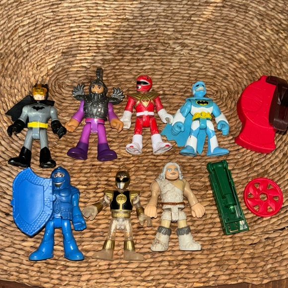 Toys | Imaginext Power Ranger White Ranger Figure Transluscent Warrior ...